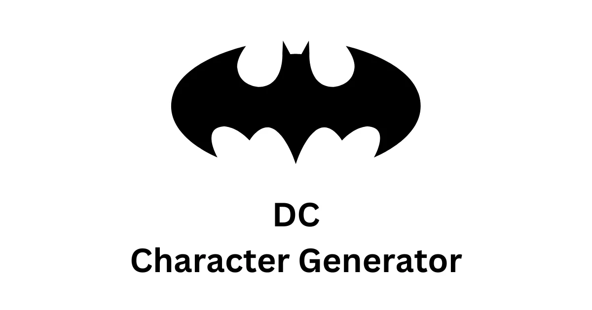 DC Character Generator